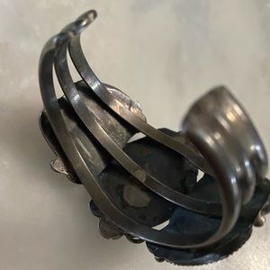 Jewelry | Vintage Navajo Turquoise Bracelet Ring Set Beautiful Veg Rare ...
